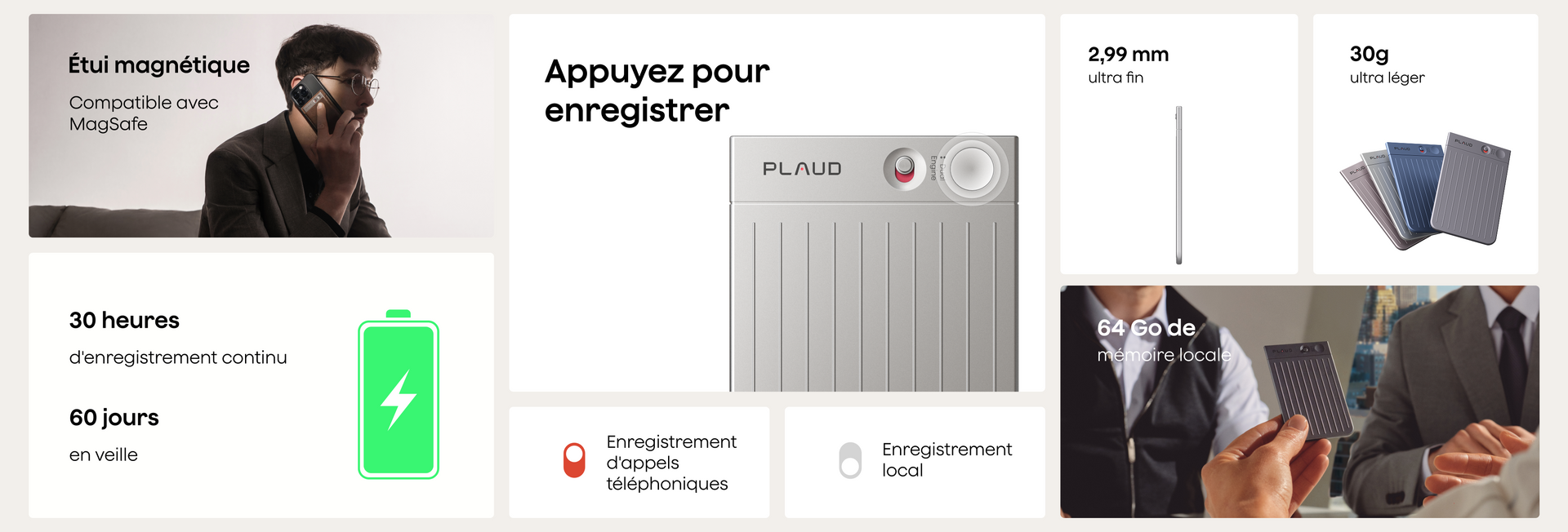 Plaud Note - Votre assistant de prise de notes IA le plus intelligent