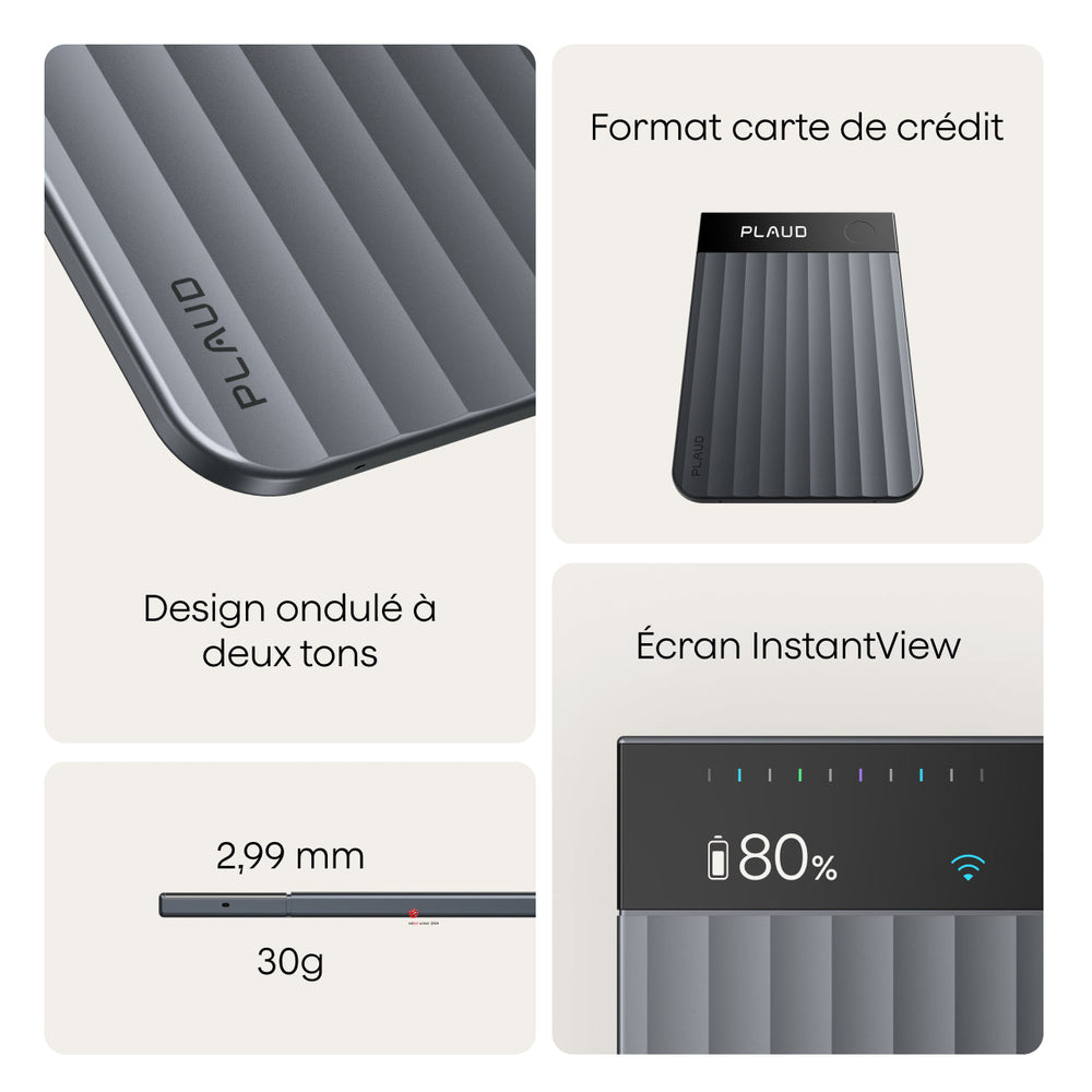 Plaud, la marque d'appareil de prise de notes IA n°1 au monde